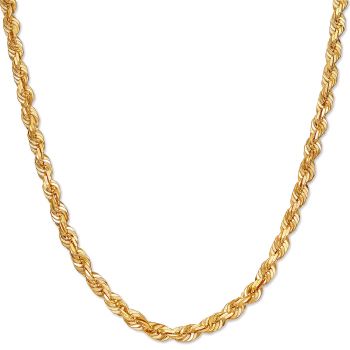 Big Gold Rope Chains