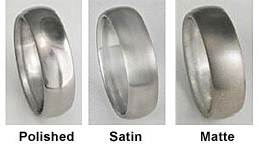 Plain Titanium Wedding Band Ring - Made in the USA