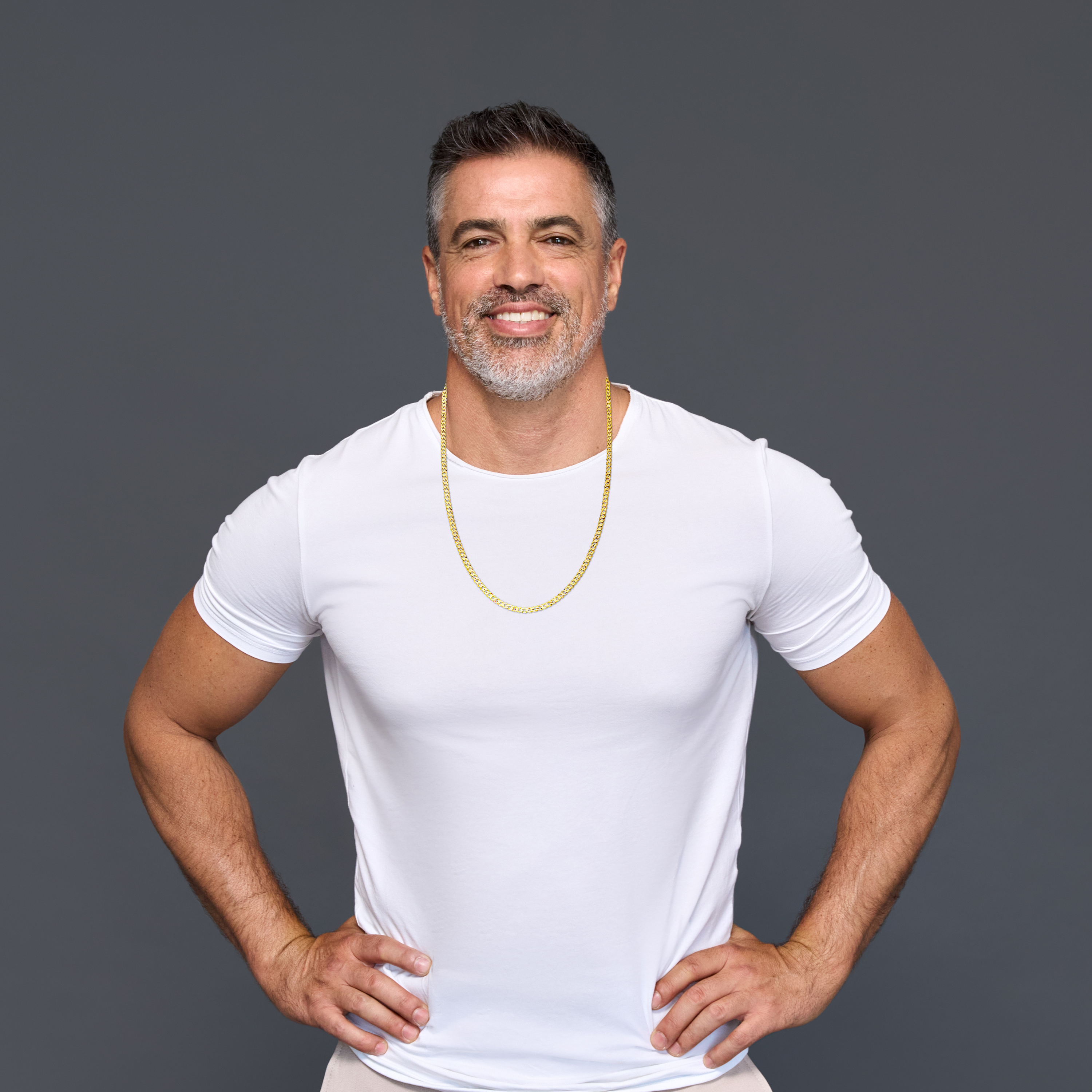 26 Inches 14K Gold 4mm Curb Link Chain Necklace