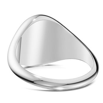 Silver Men’s Chi Rho Alpha Omega Ring