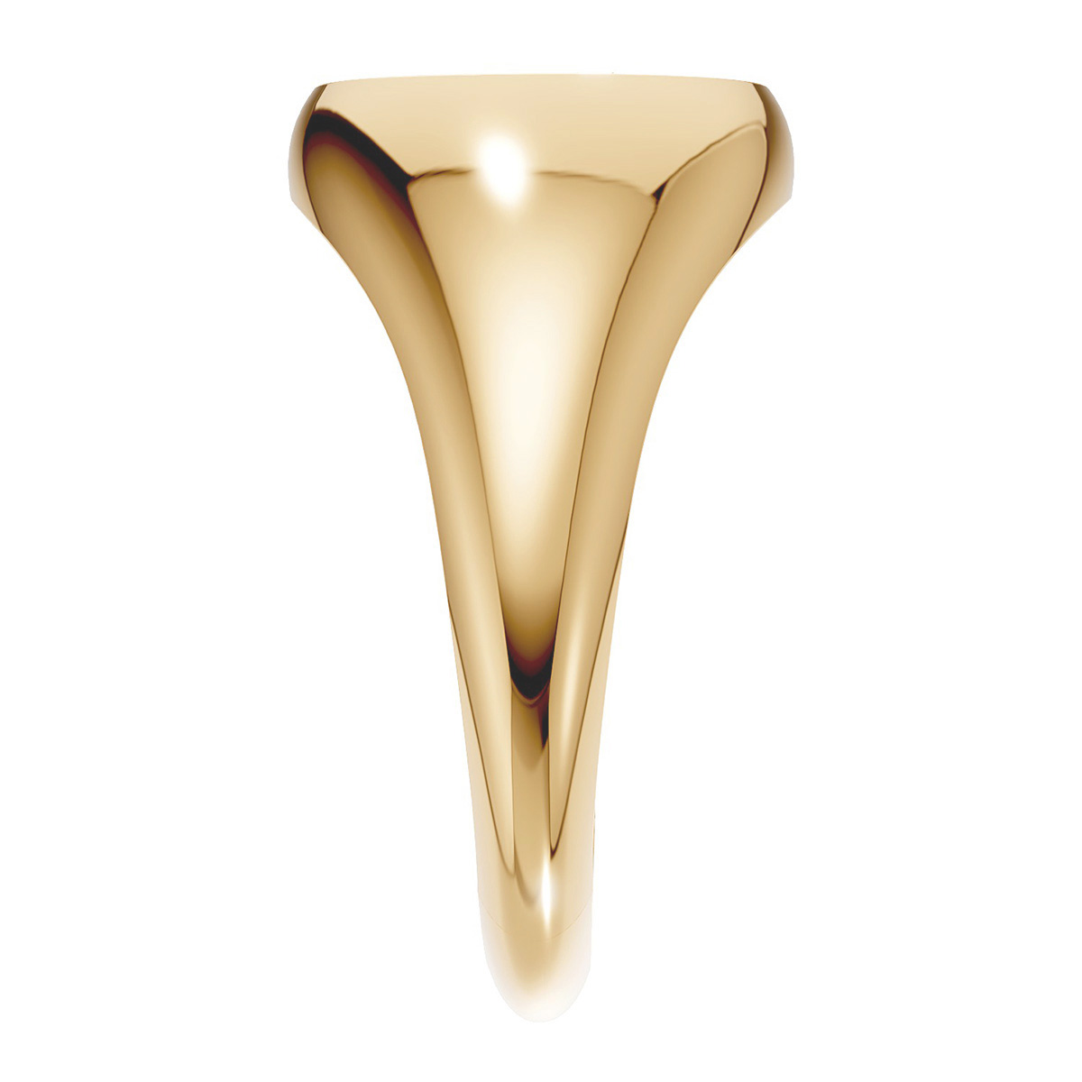 10K Gold Cross Ring for Men