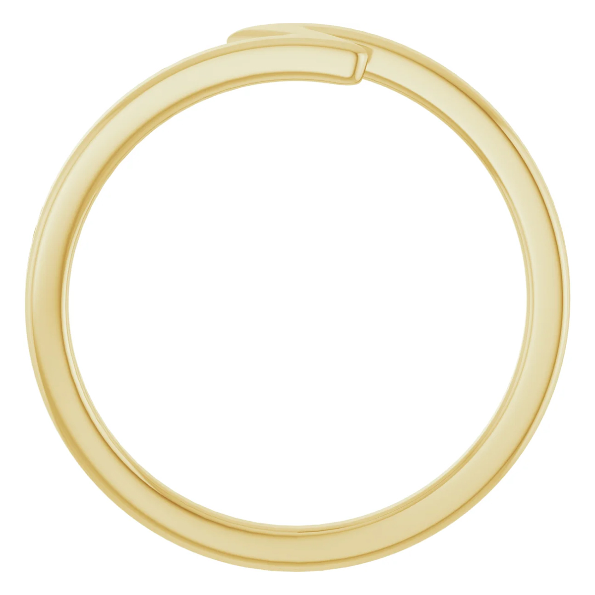 Lightning Bolt Ring in 14K Gold