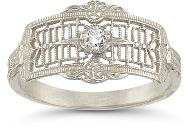 Filigree Wedding Bands