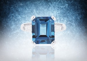Four Blue Gemstone Rings for the Bride’s Right Hand