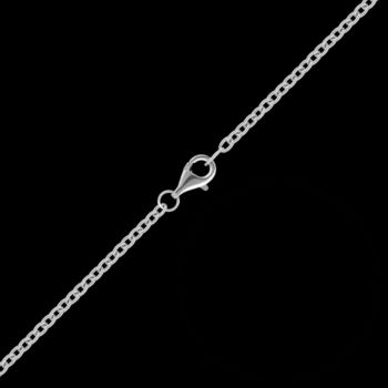 Platinum 1.3mm Cable Link Chain